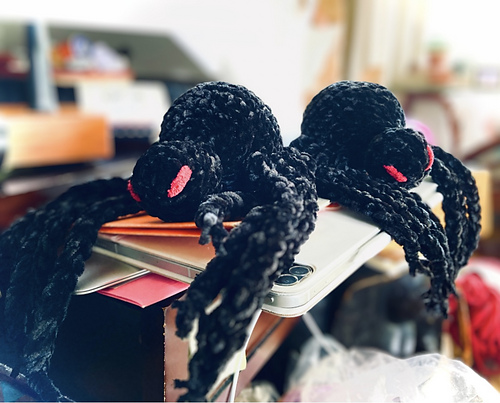 Ravelry: Mimi Spider amigurumi pattern by ViviTricote