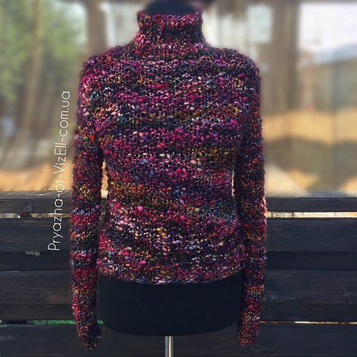 Ravelry: Pullover Caracol pattern by Viznaya Elena