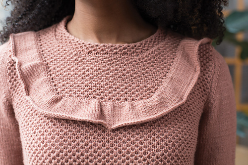 Ravelry: #24 Ruffle Yoke Sweater pattern by John Brinegar
