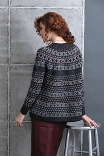 Ravelry: #02 Mosaic Yoke Cardigan pattern by Norah Gaughan