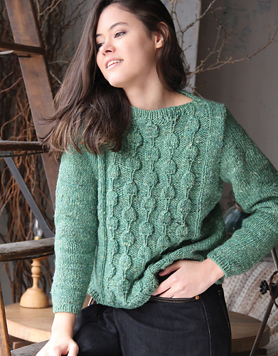Ravelry: Textured Panel Pullover pattern by Noro