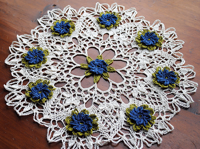 Ravelry: Springtime Doily pattern by Josie Rabier