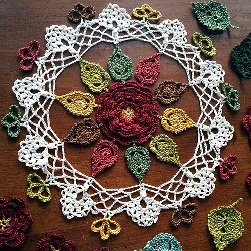Ravelry: Fall Splendor Doily pattern by Gemma R Owen