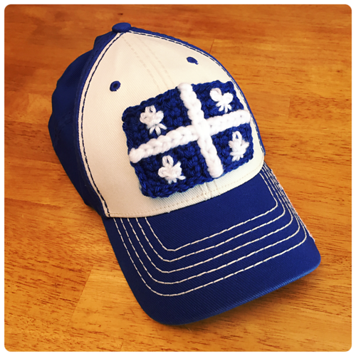 Ravelry: Quebec Flag Key Chain pattern by Marie-Eve Lafleur (WonderLaine)