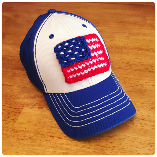 Ravelry: USA Flag Key Chain pattern by Marie-Eve Lafleur (WonderLaine)
