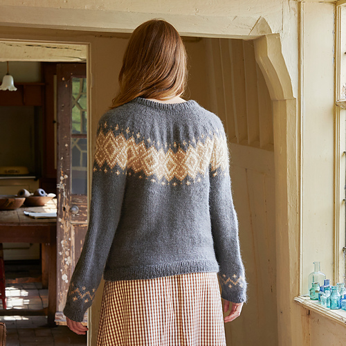 Ravelry: Xanthe Top-Down Yoke Jumper pattern by Birch + Bliss