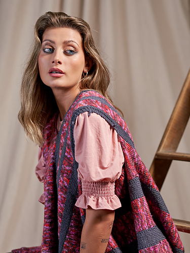 Ravelry: Harriet Poncho with Button Shoulder Detail pattern by Zandra ...