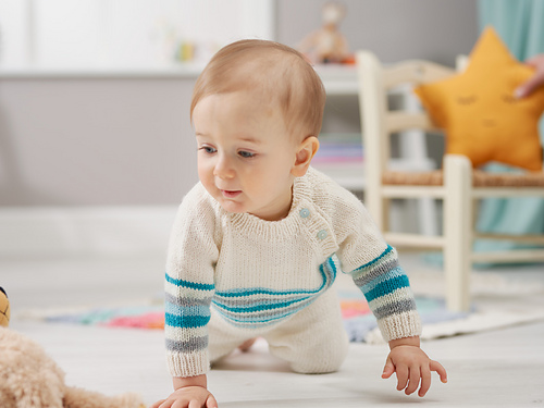 Ravelry: Peek-A-Boo Cardigan, Jumper and Pants pattern by Jenny Watson