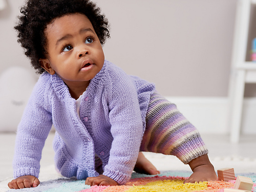 Ravelry: Peek-A-Boo Cardigan, Jumper and Pants pattern by Jenny Watson