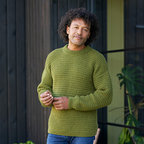Ravelry: Christopher Mens Textured Jumper pattern by Jenny Watson