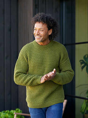 Ravelry: Christopher Mens Textured Jumper pattern by Jenny Watson