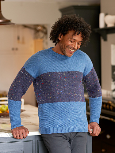 Ravelry: Benjamin Men's Block Jumper pattern by Jenny Watson