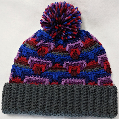 Ravelry: Echoing Steps Hat pattern by Nicole Whipple