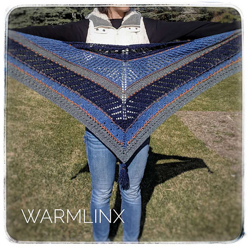 Ravelry: Denim Patchwork Scarf pattern by Weiyan Huang