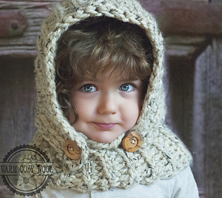 Ravelry: Hooded Cowl Austin pattern by Helen S