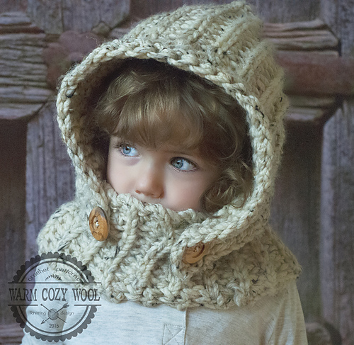 Ravelry: Hooded Cowl Austin pattern by Helen S