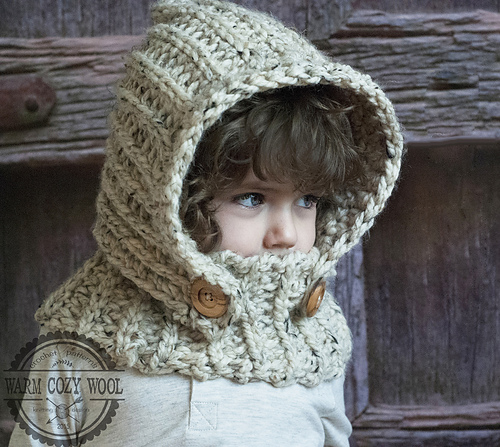 Ravelry: Hooded Cowl Austin pattern by Helen S