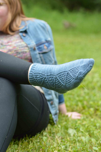 Ravelry: Shoreline Socks pattern by Tracie Millar