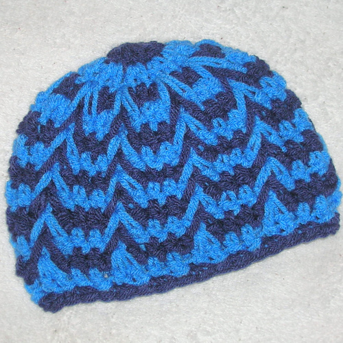 Ravelry: Basic V-Stitch Hat pattern by Wee Sandy