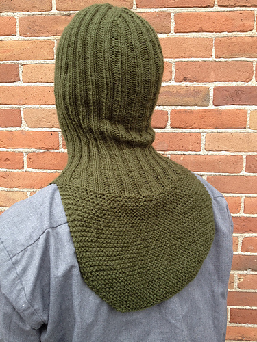 Ravelry: Welmode's Balaclava Helmet (with cape pieces)