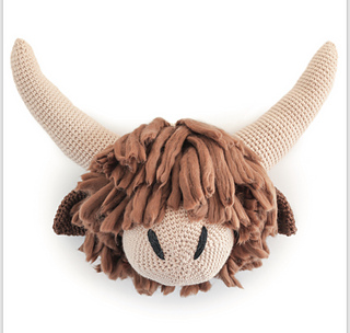 Ravelry: Giant Morag Highland Coo Head pattern by Kerry Lord