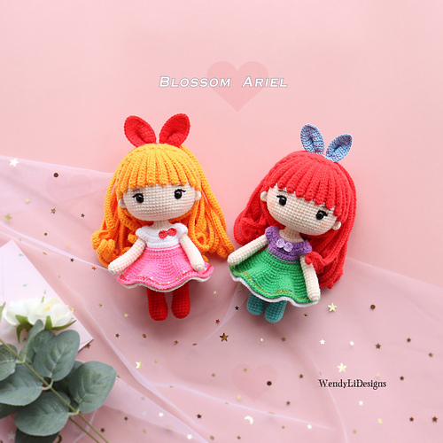 Ravelry: The Powerpuff Girls Blossom pattern by Wendy Li