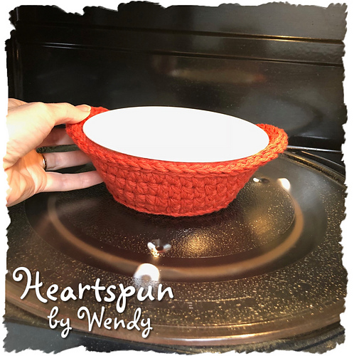 Ravelry: Round Bowl Cozy in 3 Sizes pattern by Wendy Connor