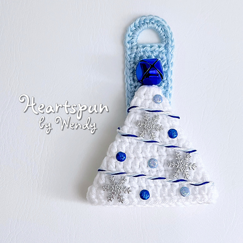 Ravelry: Easy Evergreen Christmas Tree Towel Holder Ring pattern by ...