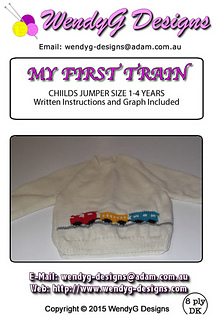 Ravelry: MY FIRST TRAIN pattern by Wendys Boutique