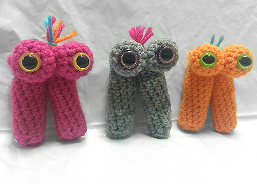 Ravelry: Alien Monster Finger Puppet pattern by Whispered Whimsy