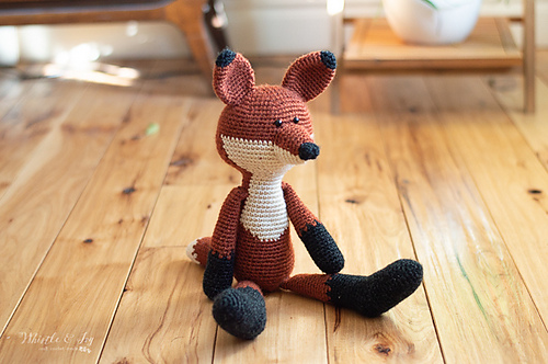 Ravelry: Basil the Fox Plushy Toy pattern by Bethany Dearden