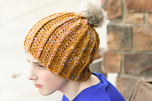 Ravelry: Easy Ribbed Hat pattern by Bethany Dearden