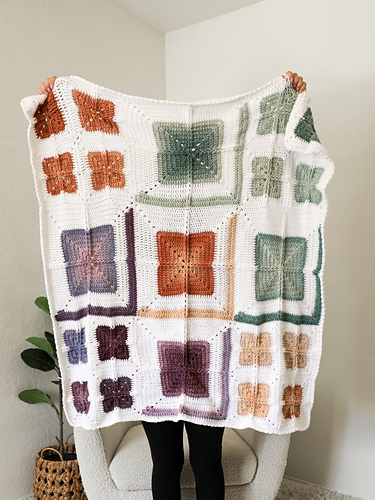 Ravelry: Bejeweled Throw pattern by Whistle and Wool