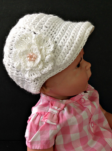 Ravelry: Baby Baseball Cap pattern by Margaret Whisnant