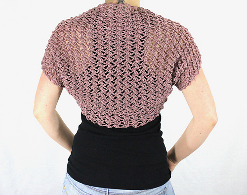 Ravelry: Spring and Summer Lace Shrug pattern by Catie Sheeran