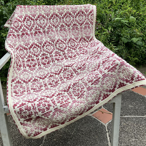 Ravelry: Maria Mosaic Afghan pattern by Ana Morais Soares