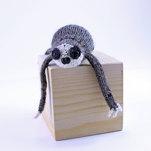 Ravelry: Wickedly Slow Pocket Sloth pattern by Rebecca Danger