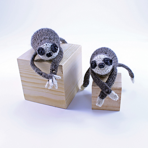 Ravelry: Wickedly Slow Pocket Sloth pattern by Rebecca Danger