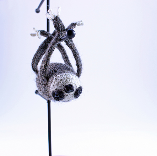 Ravelry: Wickedly Slow Pocket Sloth pattern by Rebecca Danger