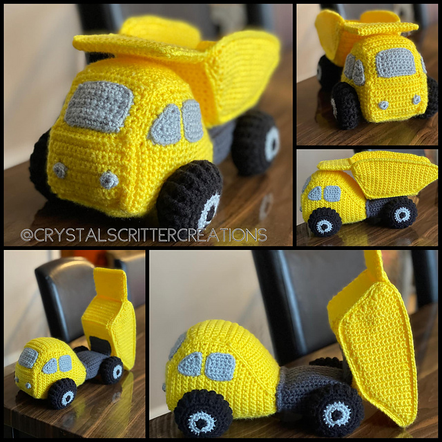 Ravelry: Dump Truck pattern by C3 Fiber Arts