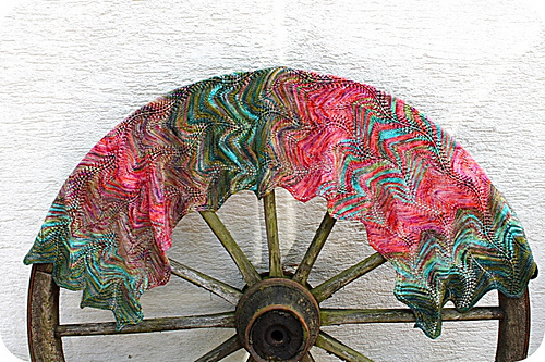 Ravelry: Shetland Ruffles pattern by Kieran Foley