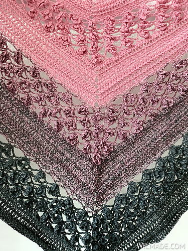 Ravelry: Vela Flower Friend Shawl pattern by Wilma Westenberg