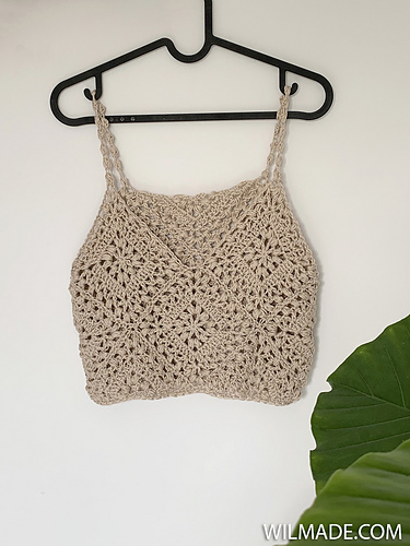 Ravelry: Tulip Square Top pattern by Wilma Westenberg