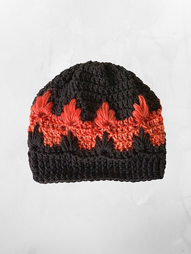 Ravelry: Fire Flame Hat pattern by Wilma Westenberg