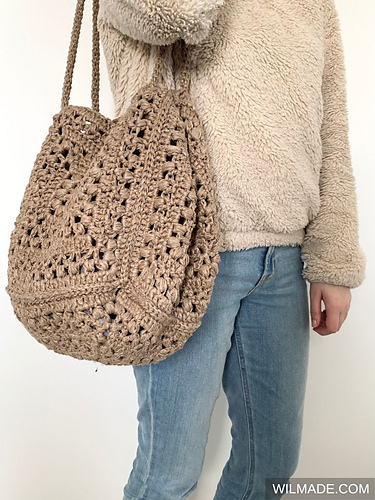 Ravelry: Tulip Square Tote pattern by Wilma Westenberg