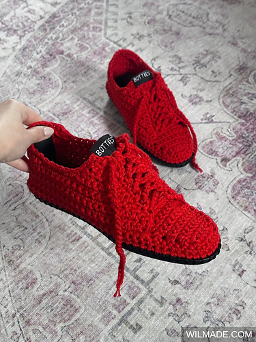 Ravelry: Crochet Sneakers pattern by Wilma Westenberg
