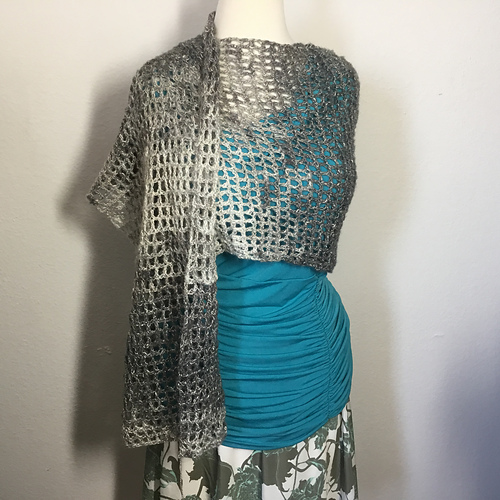 Ravelry: Openwork Shawl pattern by Lion Brand Yarn