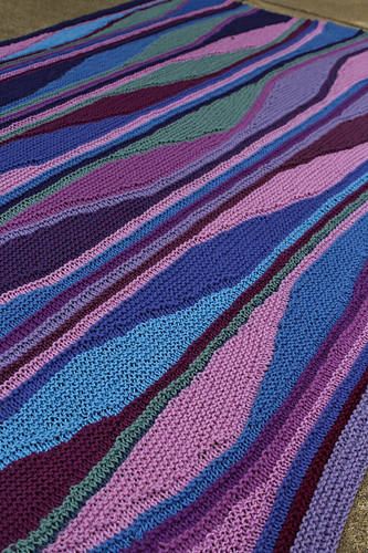 Ravelry: Northern Lights Scrapghan pattern by Pam Jemelian