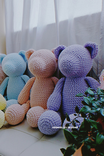 Ravelry: Faceless Teddy bear plush pattern by Danielle Lee