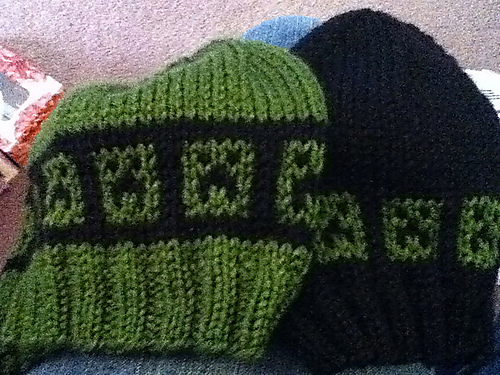 Ravelry: Minecraft Creeper Hat Chart pattern by Jan Baxter